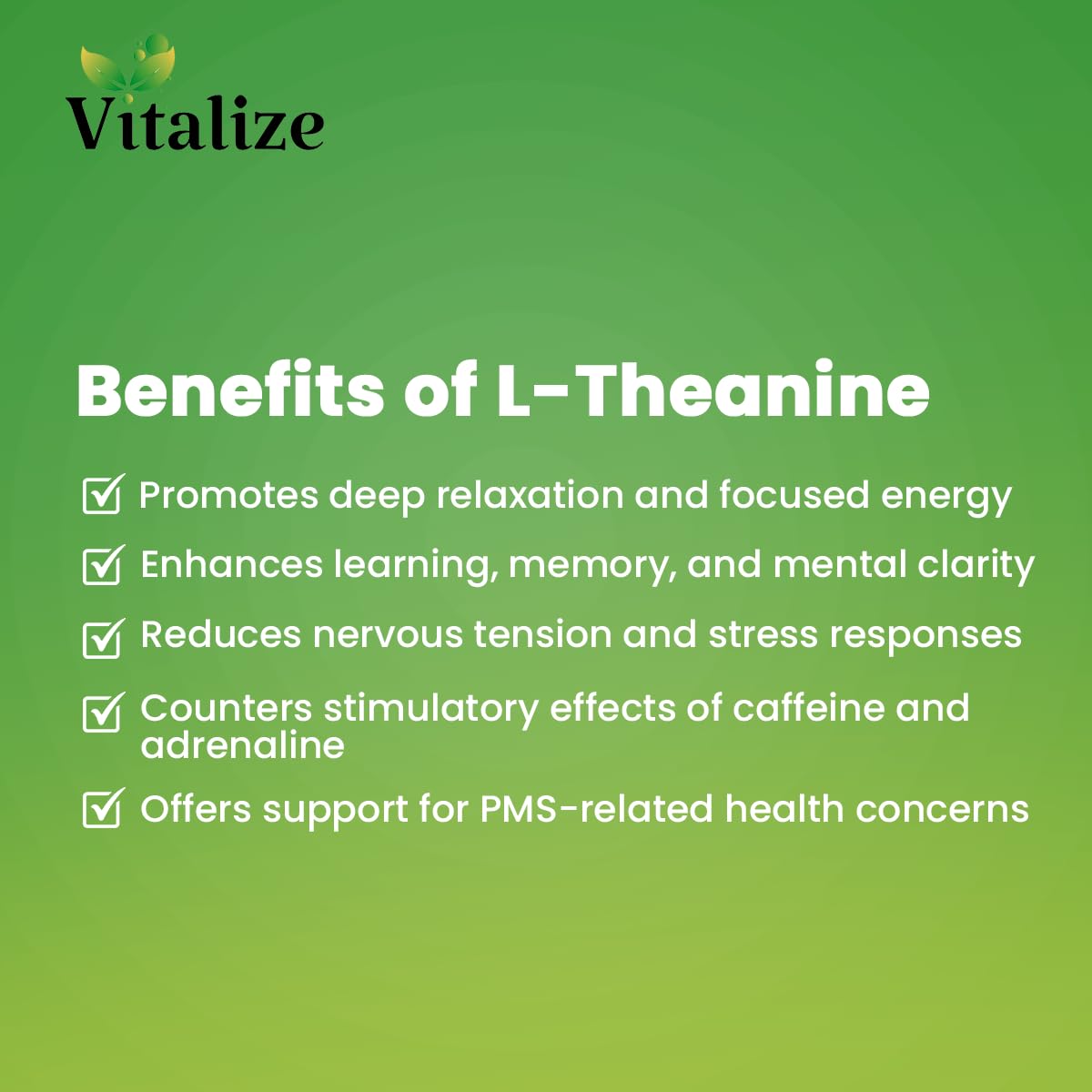 Vitalize blended vitamins for mental clarity