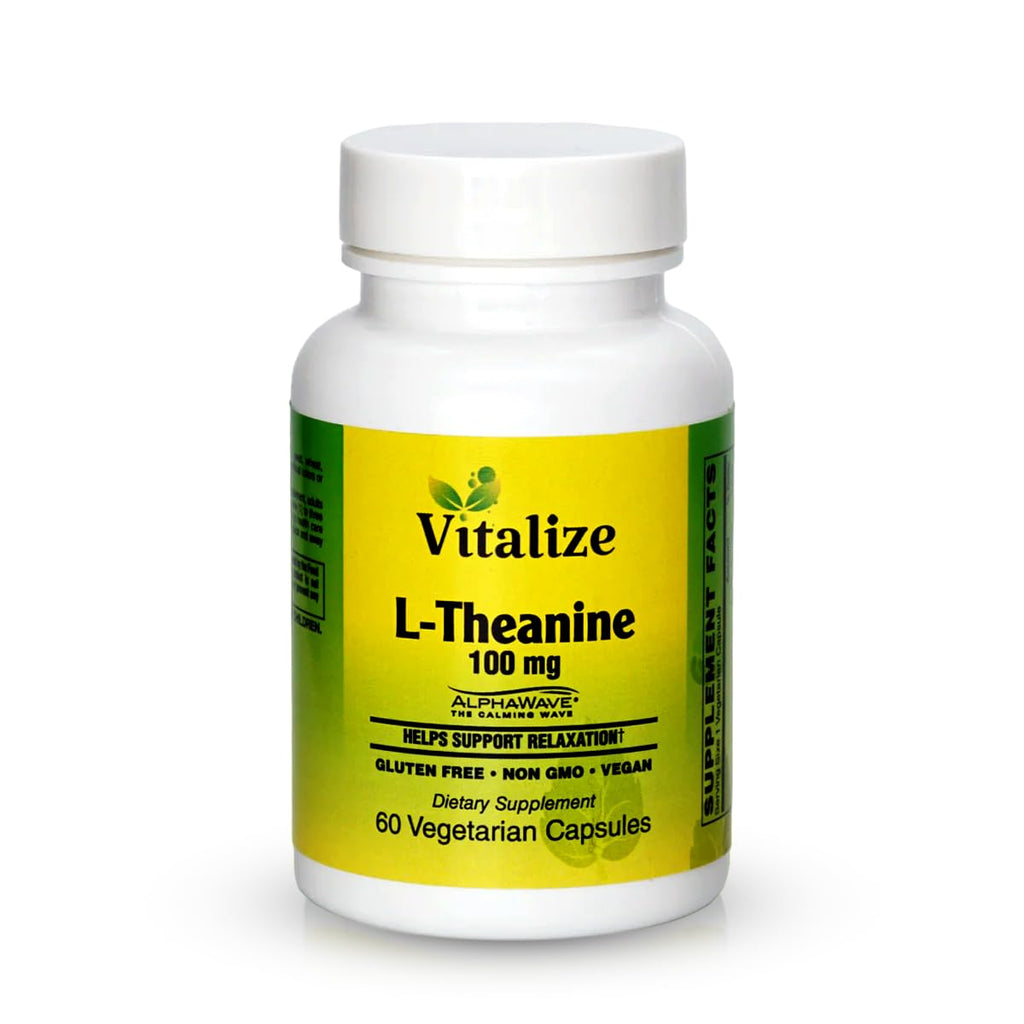 Vitalize L-Theanine brain health support