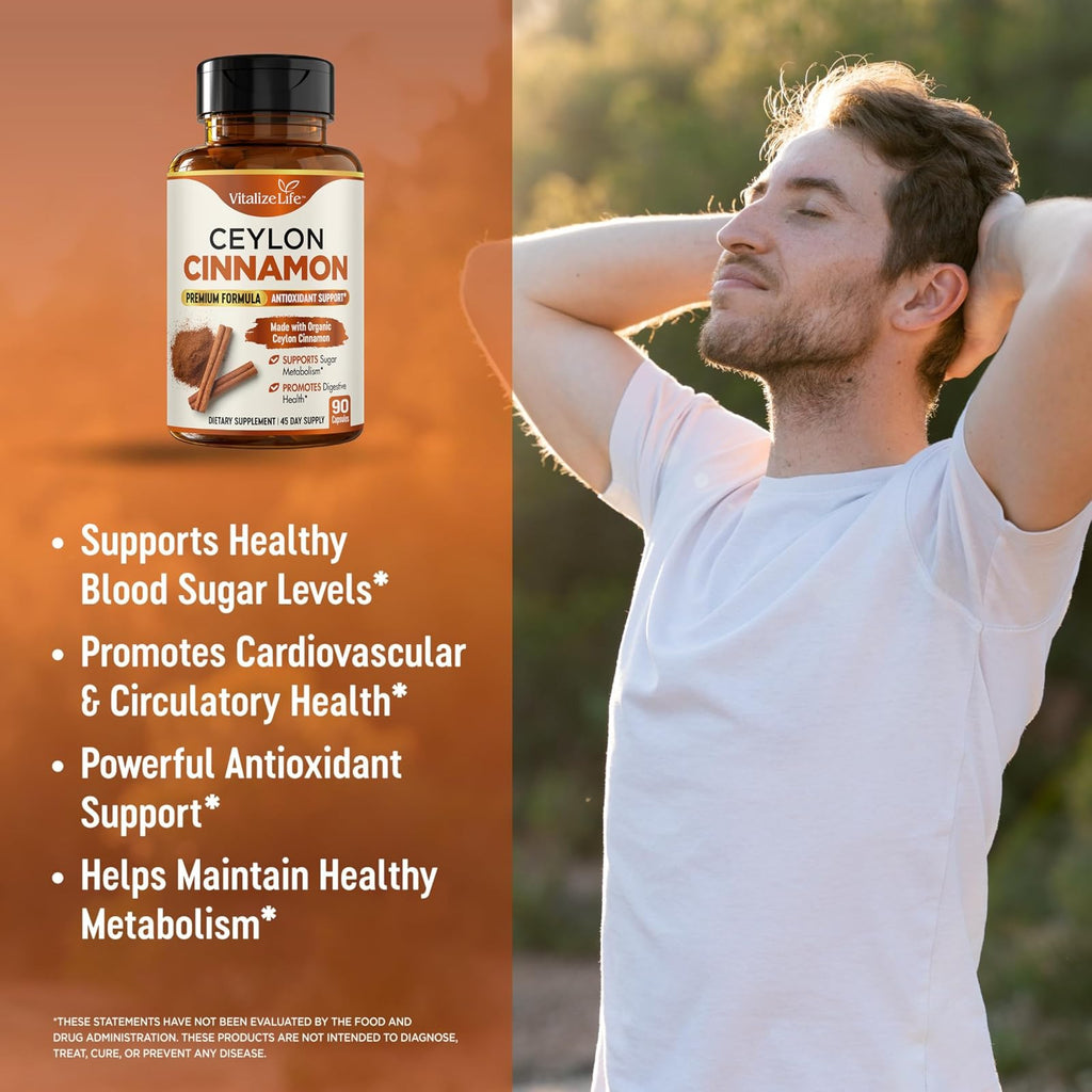 Vitalize Life herbal cinnamon capsules