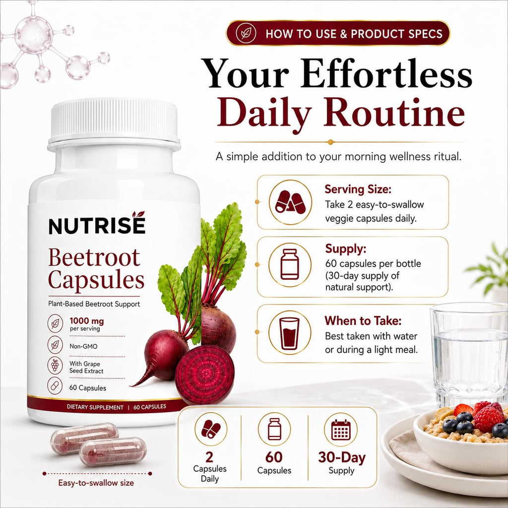 VitalLeap beetroot capsules for endurance