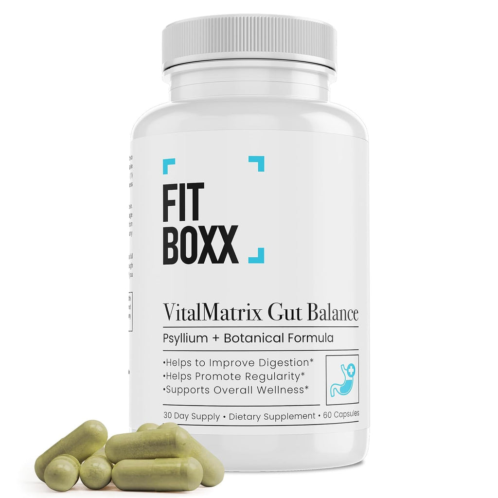 VitalMatrix Gut Balance vegan capsules