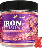 Vitalord iron bisglycinate gummies for energy