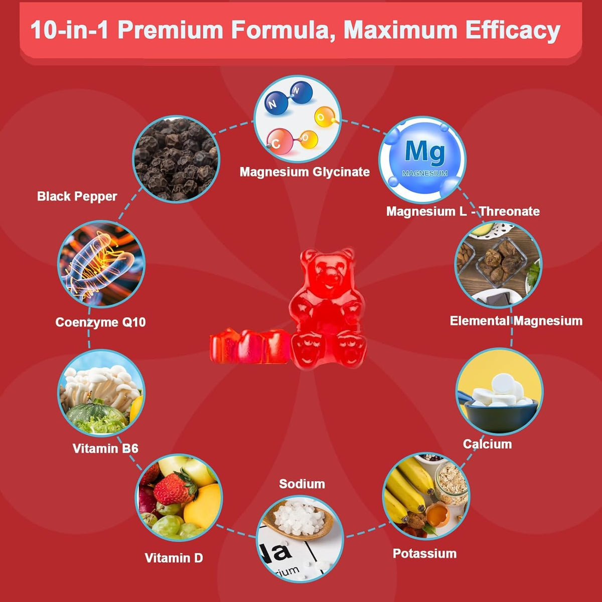 VitalOrganic gummies for improved sleep quality