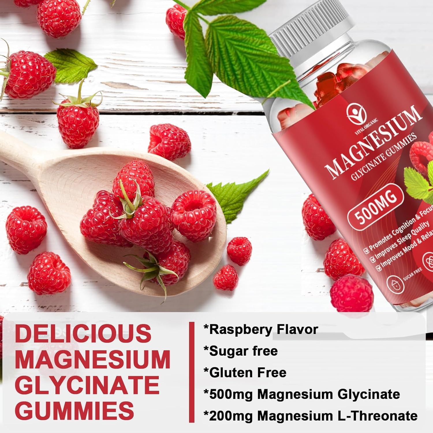VitalOrganic gummies for muscle recovery