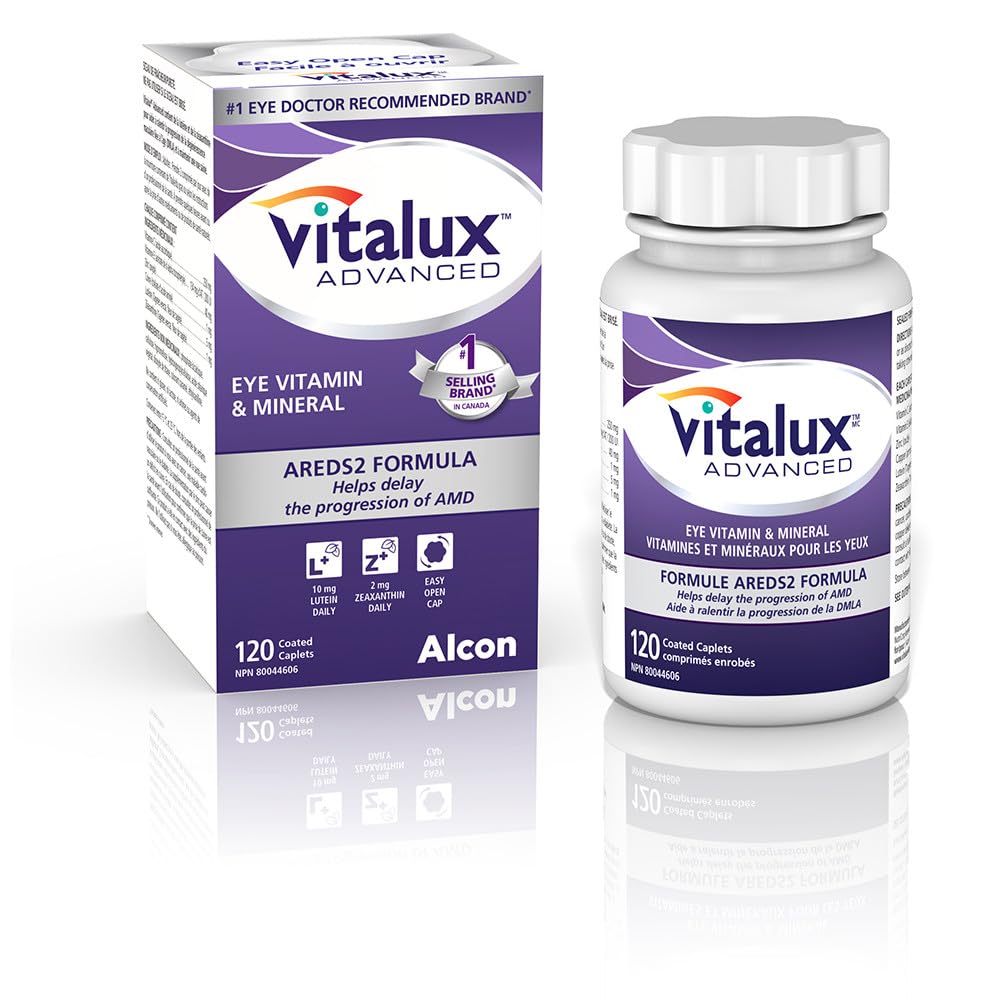 Vitalux Advanced multivitamins for eye health