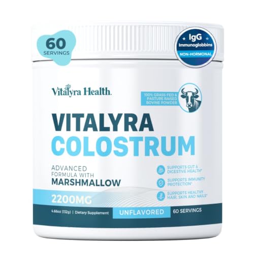 Vitalyra Health colostrum powder benefits