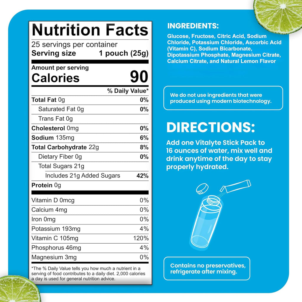 Vitalyte drink mix for active lifestyles