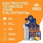 Vitalyte drink mix for hot weather