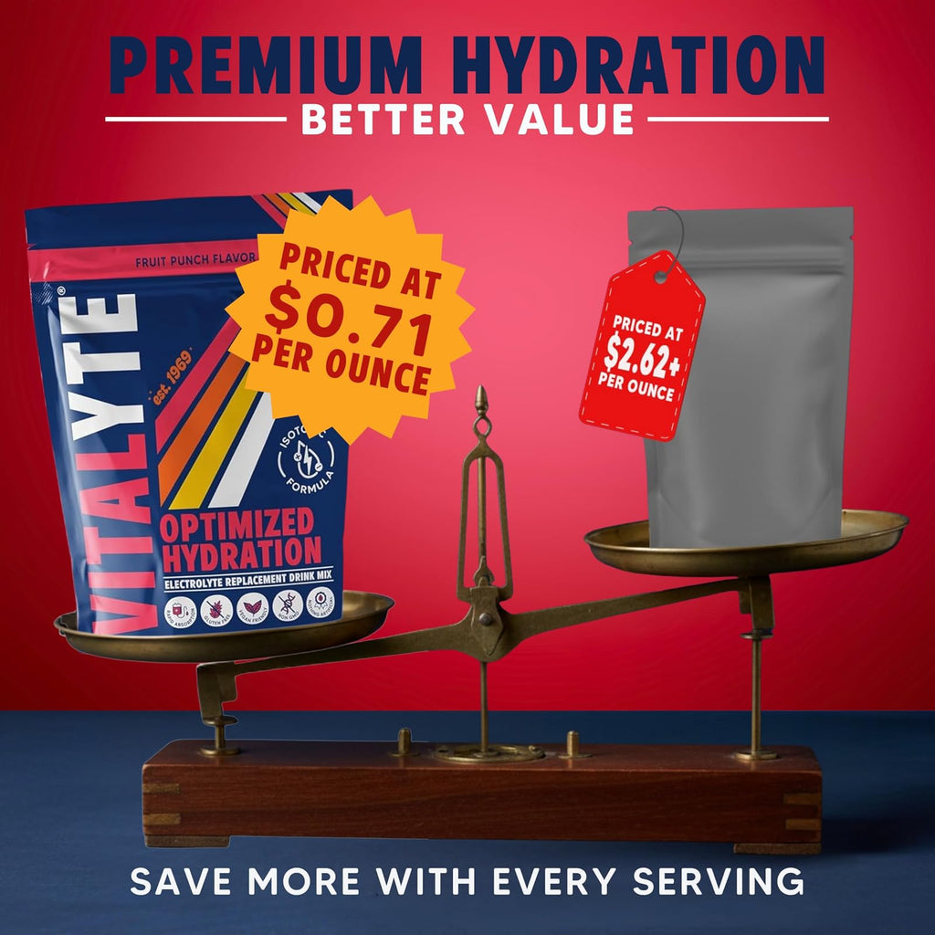Vitalyte electrolyte mix for energy