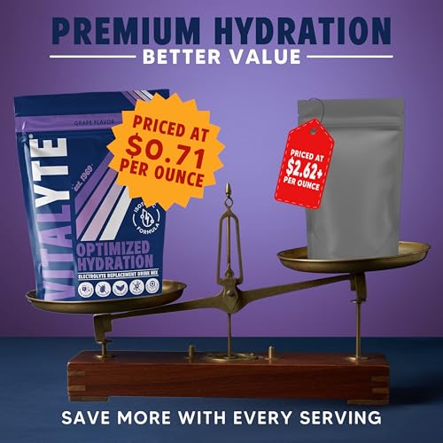 Vitalyte electrolyte mix for hot weather