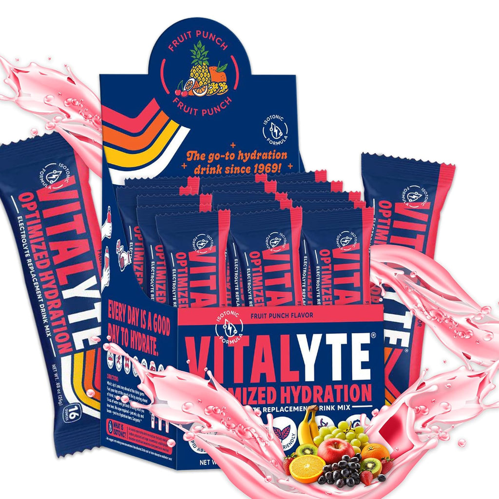 Vitalyte electrolyte powder fruit punch