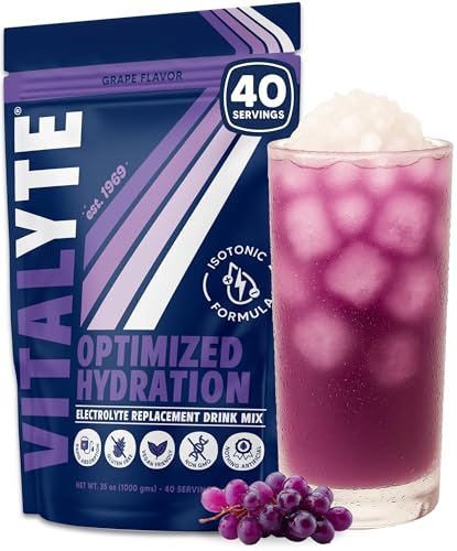 Vitalyte electrolyte powder grape flavour