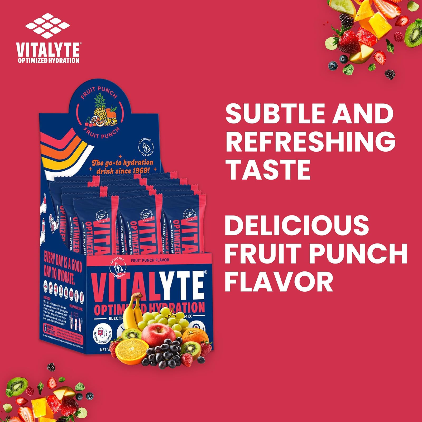 Vitalyte electrolyte tablets for hydration