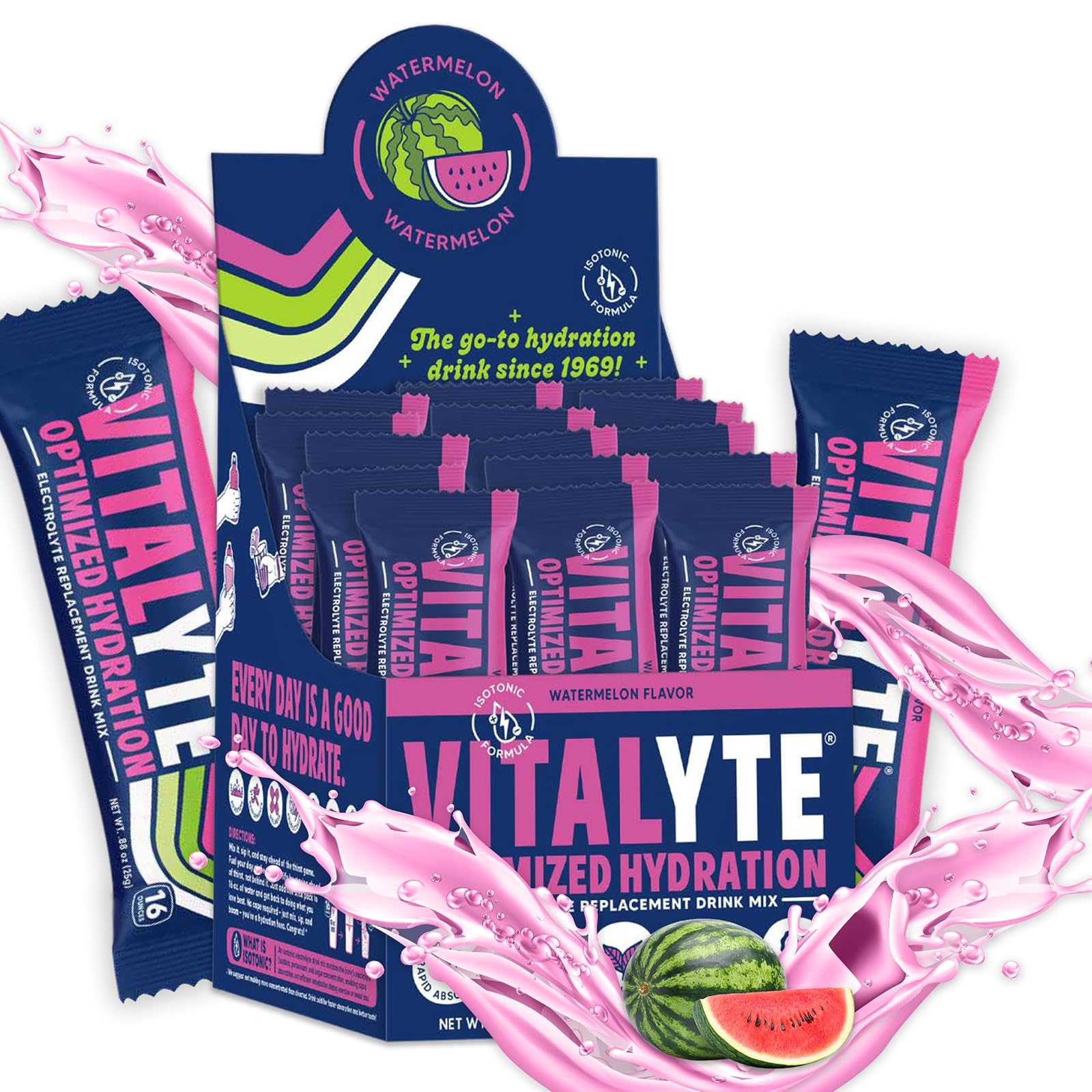 Vitalyte watermelon electrolyte powder packets