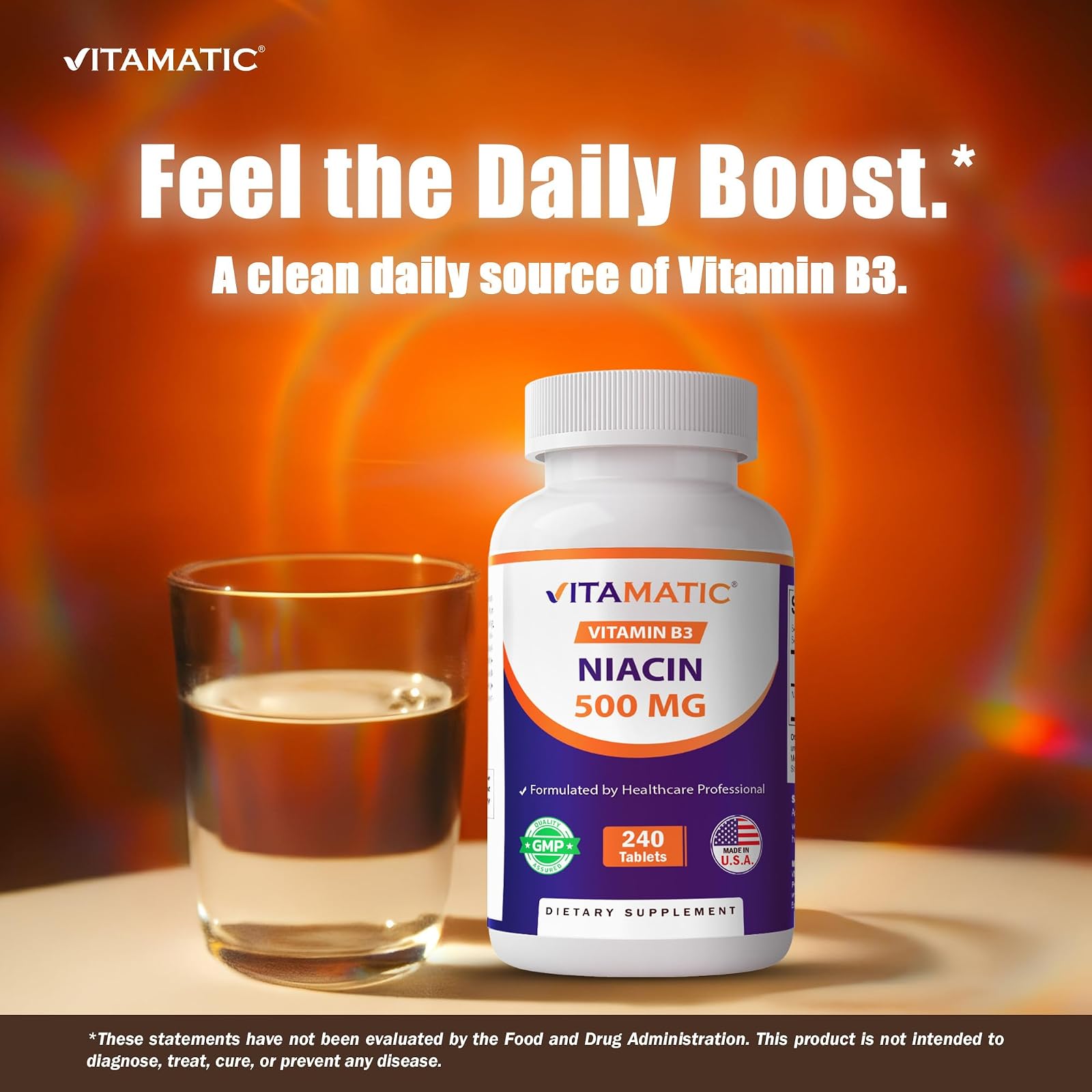 Vitamatic 240 tablets for daily use
