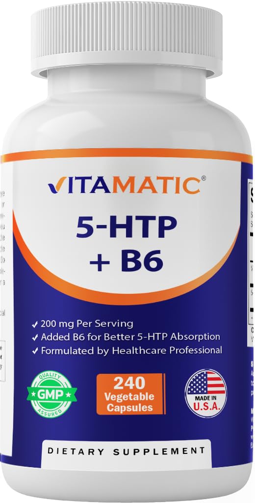 Vitamatic 5-HTP vegetarian capsules