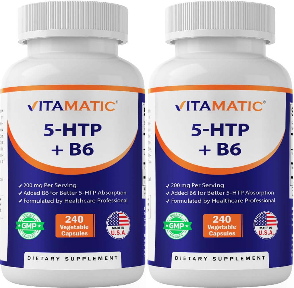 Vitamatic 5-HTP vegetarian capsules