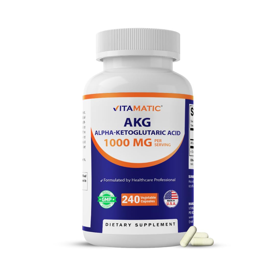 Vitamatic Alpha-Ketoglutaric Acid capsules