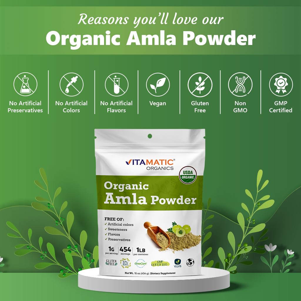 Vitamatic Amla for immune support