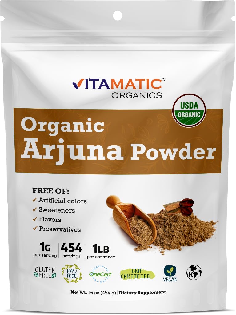 Vitamatic Arjuna Bark Powder benefits