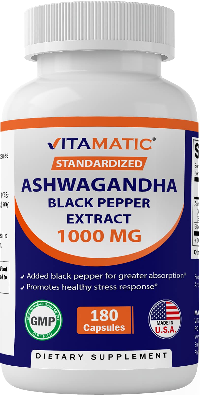 Vitamatic Ashwagandha 1000 mg capsules