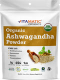 Vitamatic ashwagandha powder for stress relief