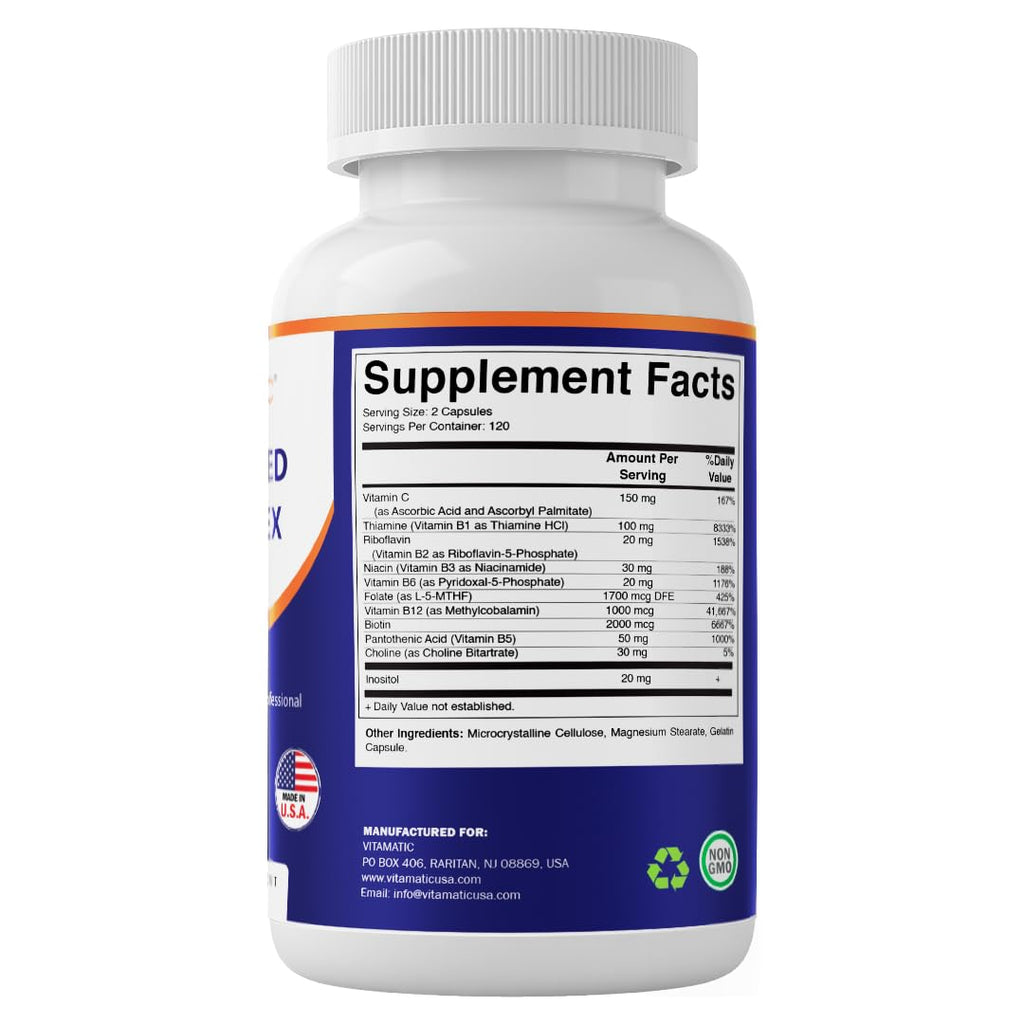 Vitamatic B-complex for mental clarity
