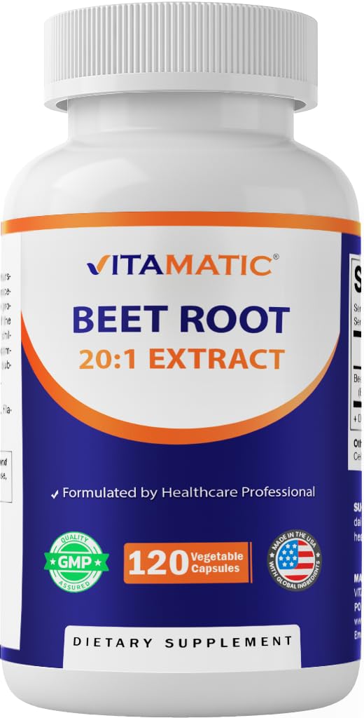 Vitamatic beet root extract capsules