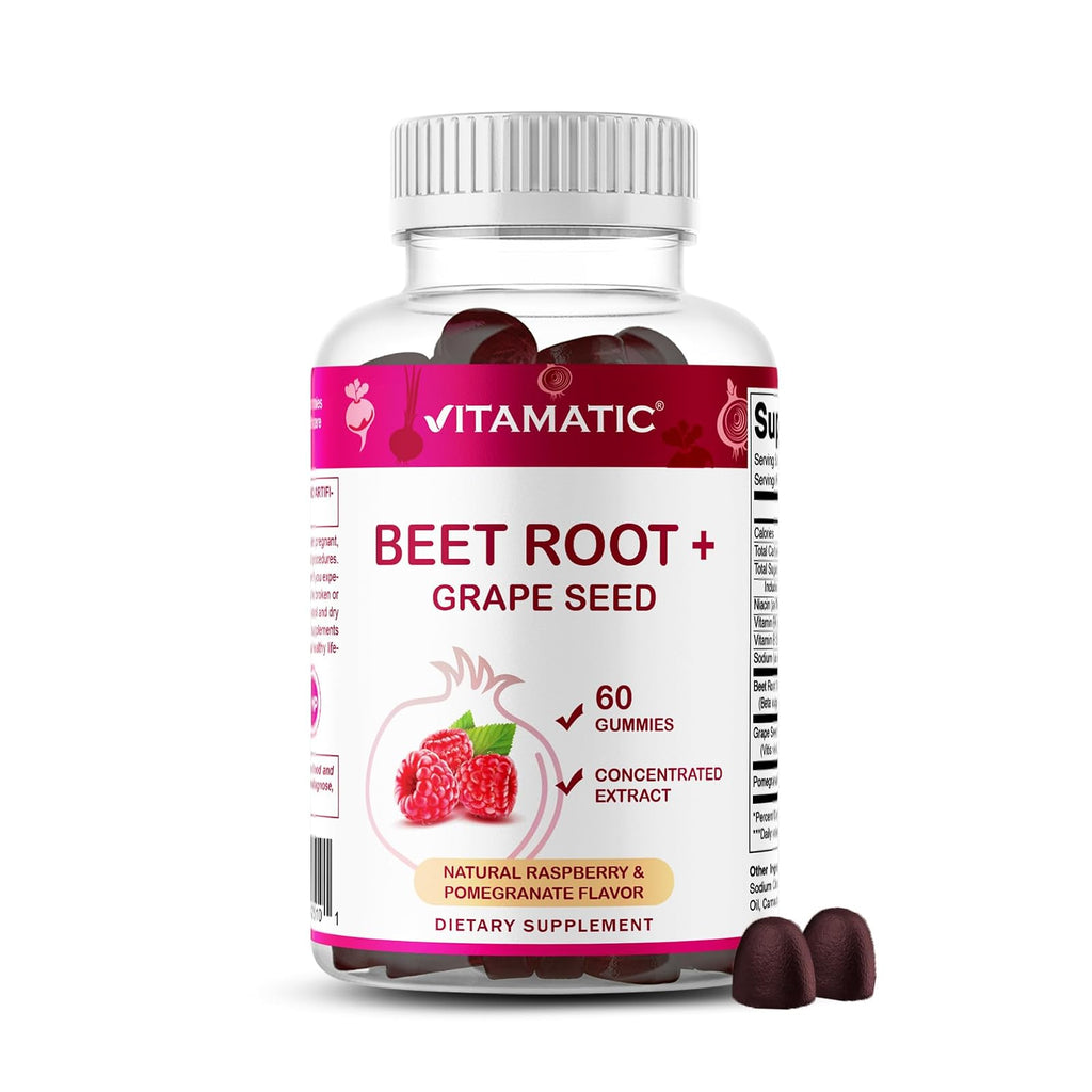 Vitamatic beet root gummies benefits