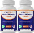 Vitamatic Benfotiamine 300 mg capsules