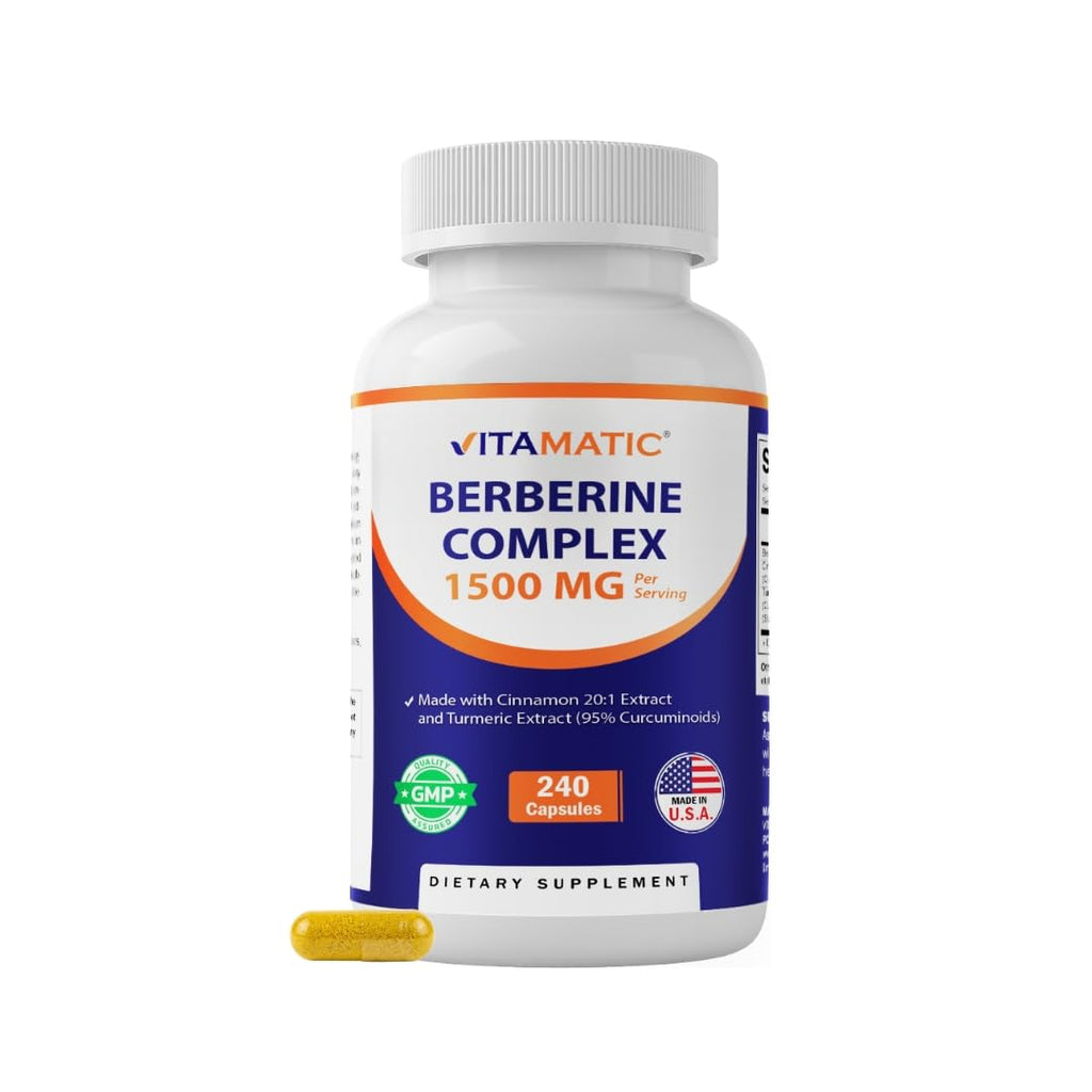 Vitamatic berberine cinnamon capsules