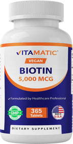 Vitamatic biotin for healthy hair