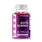 Vitamatic biotin gummies for hair growth