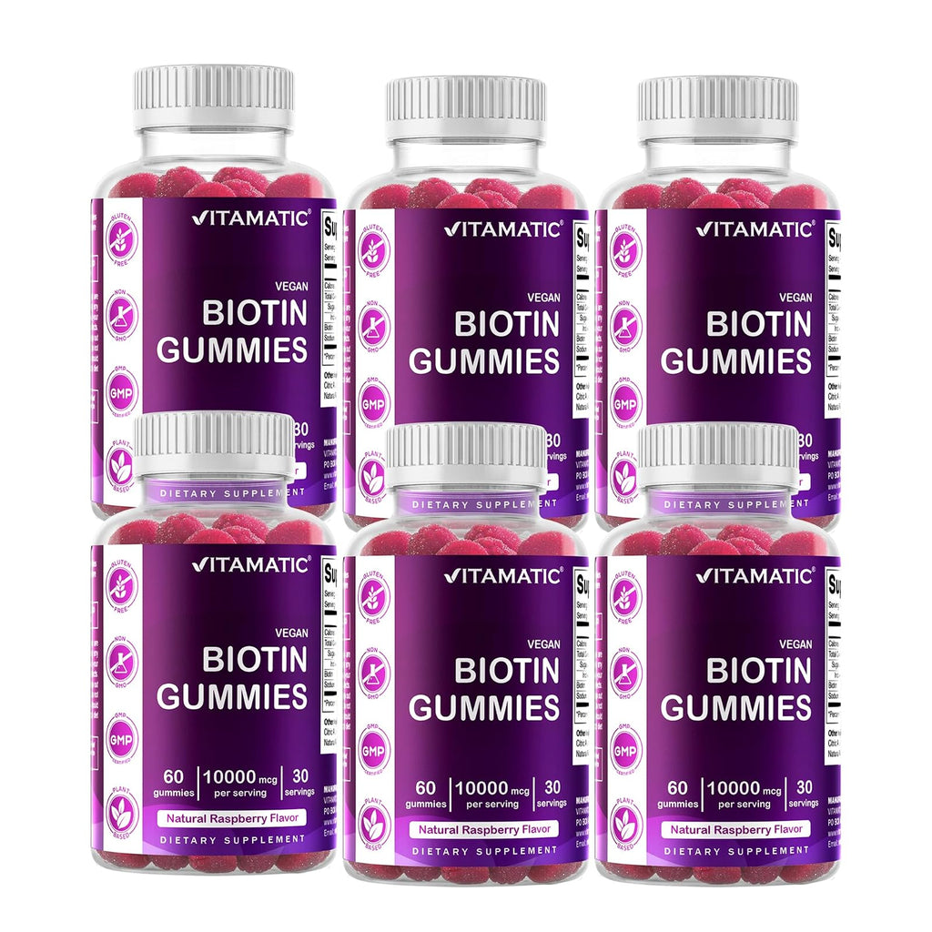 Vitamatic biotin gummies for hair