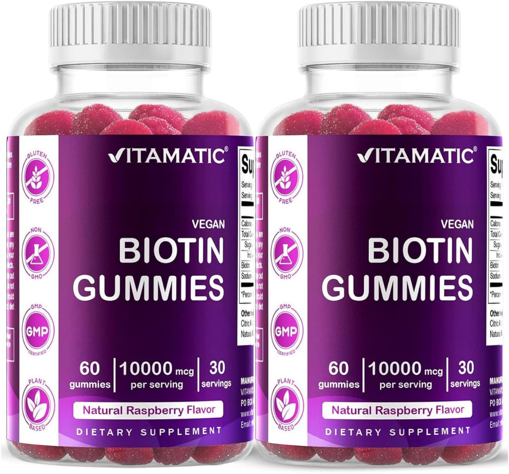 Vitamatic biotin gummies for hair