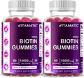 Vitamatic biotin gummies for hair