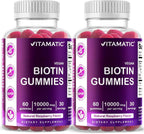 Vitamatic biotin gummies for hair