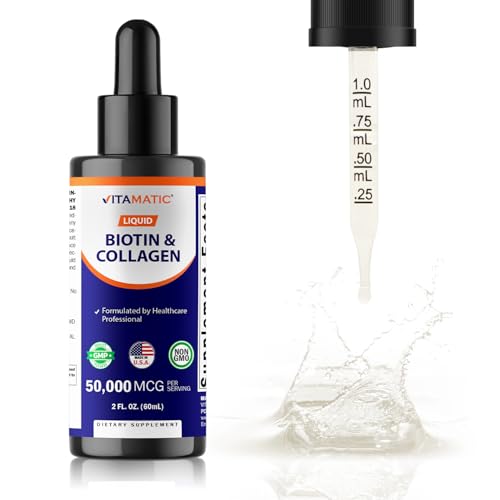 Vitamatic biotin liquid supplement
