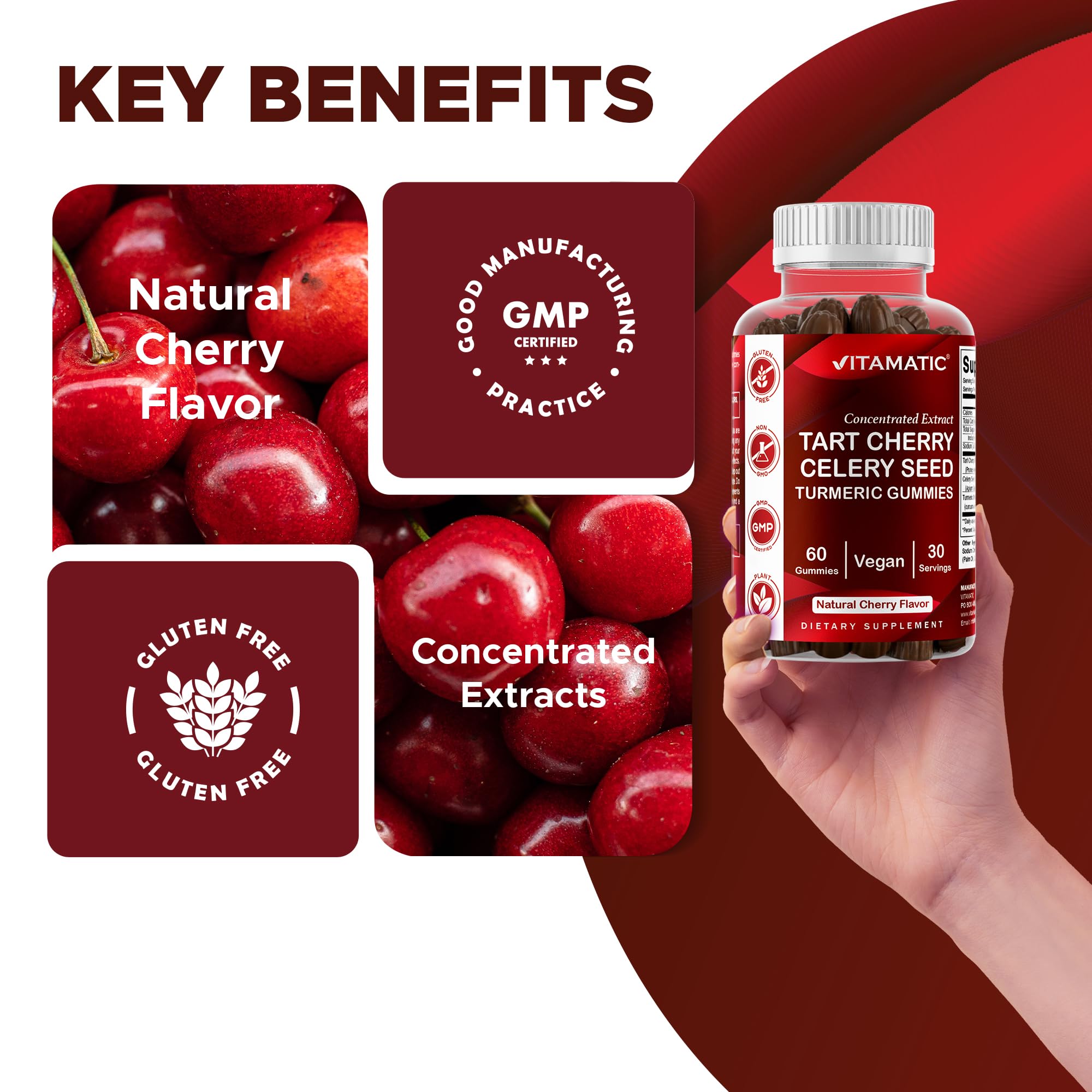 Vitamatic blended vitamins for energy