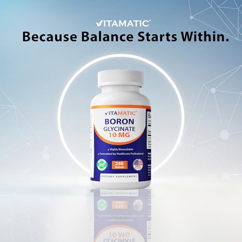 Vitamatic boron for hormone balance