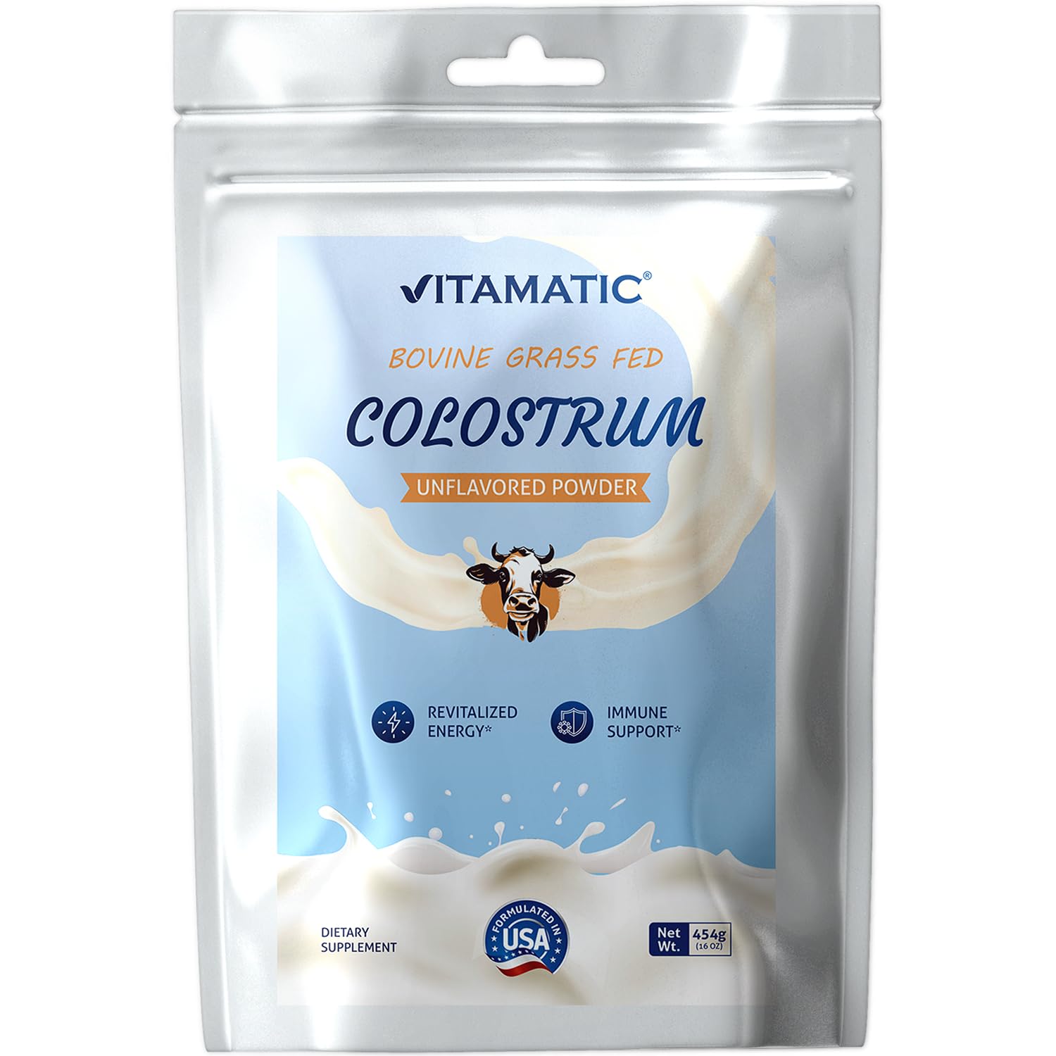 Vitamatic bovine colostrum gut health