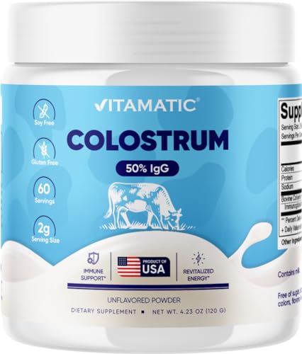 Vitamatic bovine colostrum powder benefits