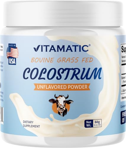 Vitamatic bovine colostrum powder benefits