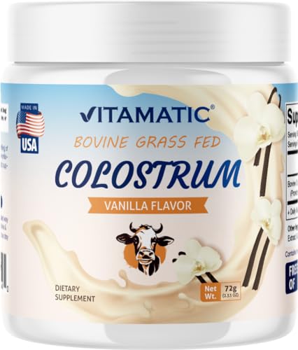 Vitamatic bovine colostrum powder benefits