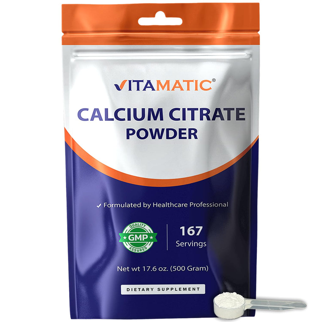 Vitamatic calcium citrate powder supplement