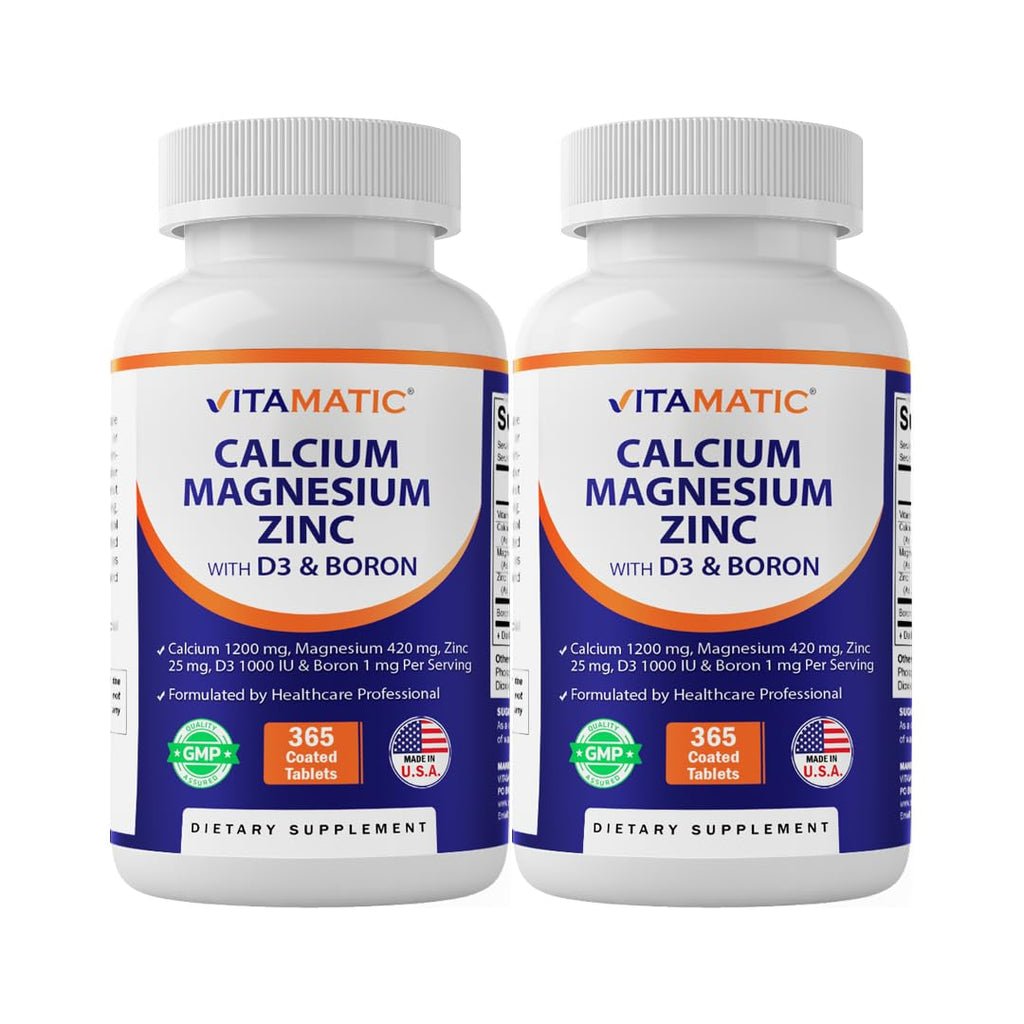 Vitamatic calcium magnesium zinc tablets