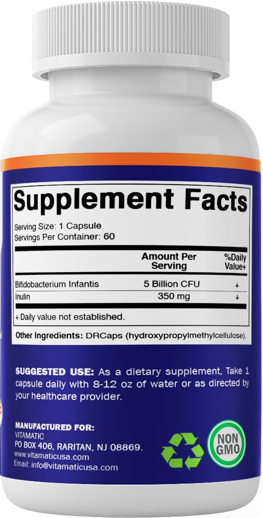 Vitamatic capsules for overall gut wellness
