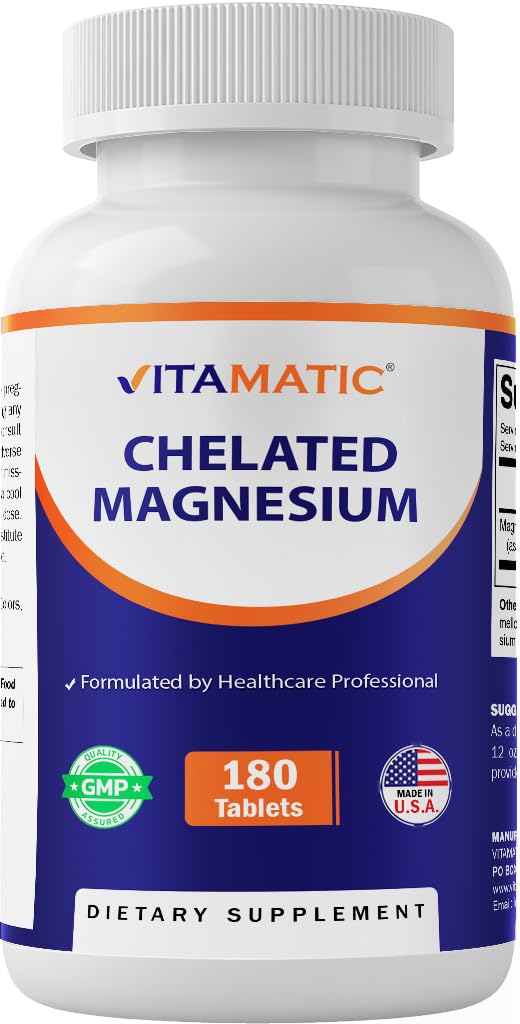 Vitamatic chelated magnesium supplement