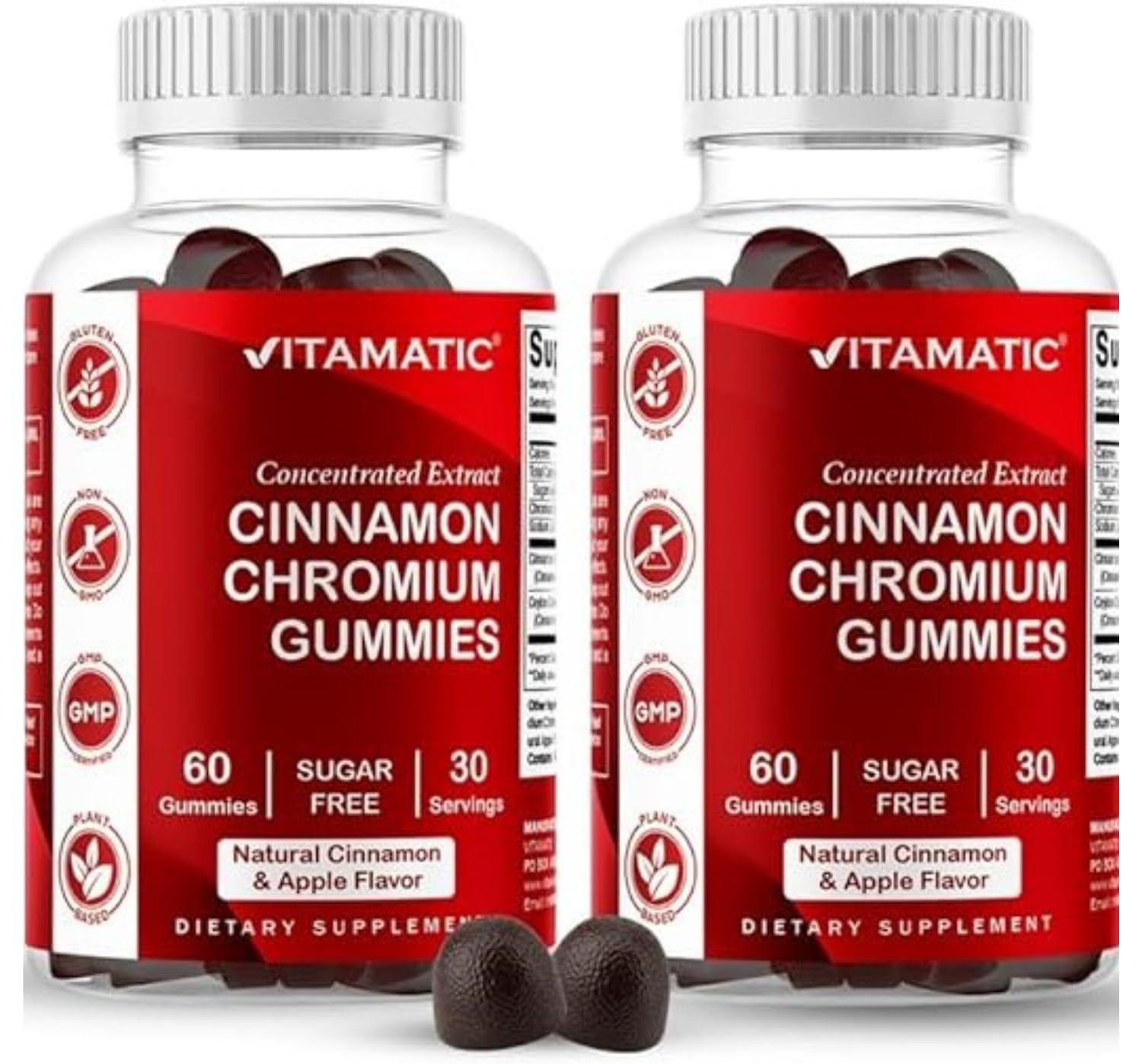 Vitamatic chromium gummies for energy
