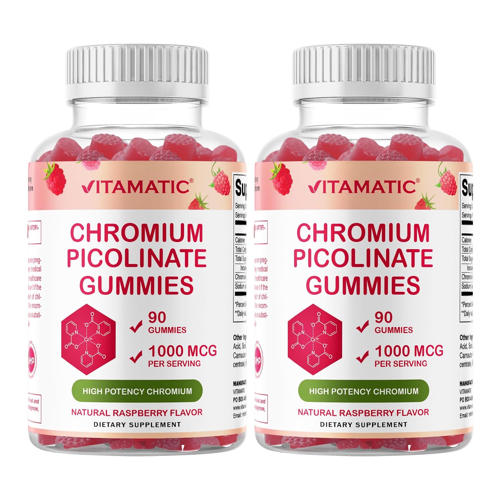 Vitamatic chromium picolinate gummies